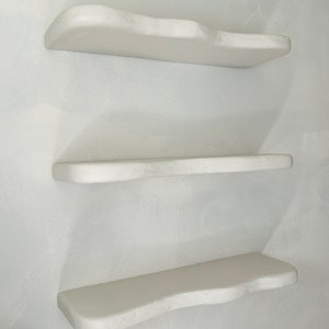 Custom Floating Plaster Shelves - Etsy
