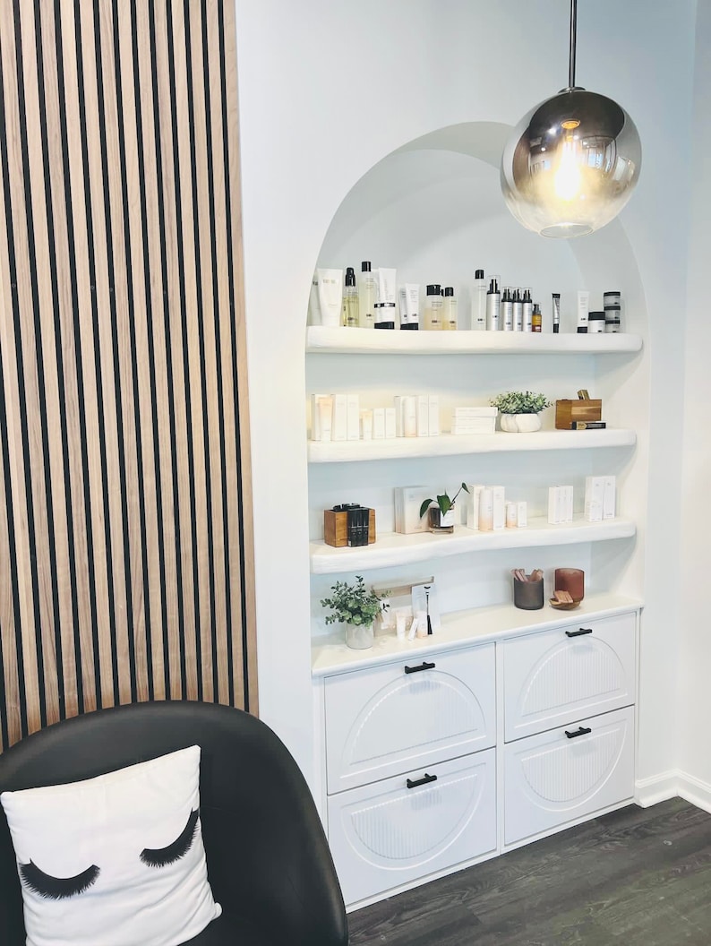 Custom Floating Plaster Shelves - Etsy