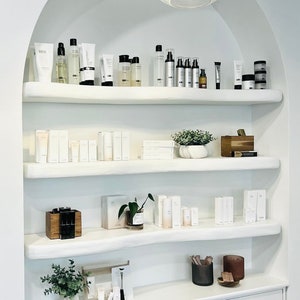 Custom Floating Plaster Shelves - Etsy
