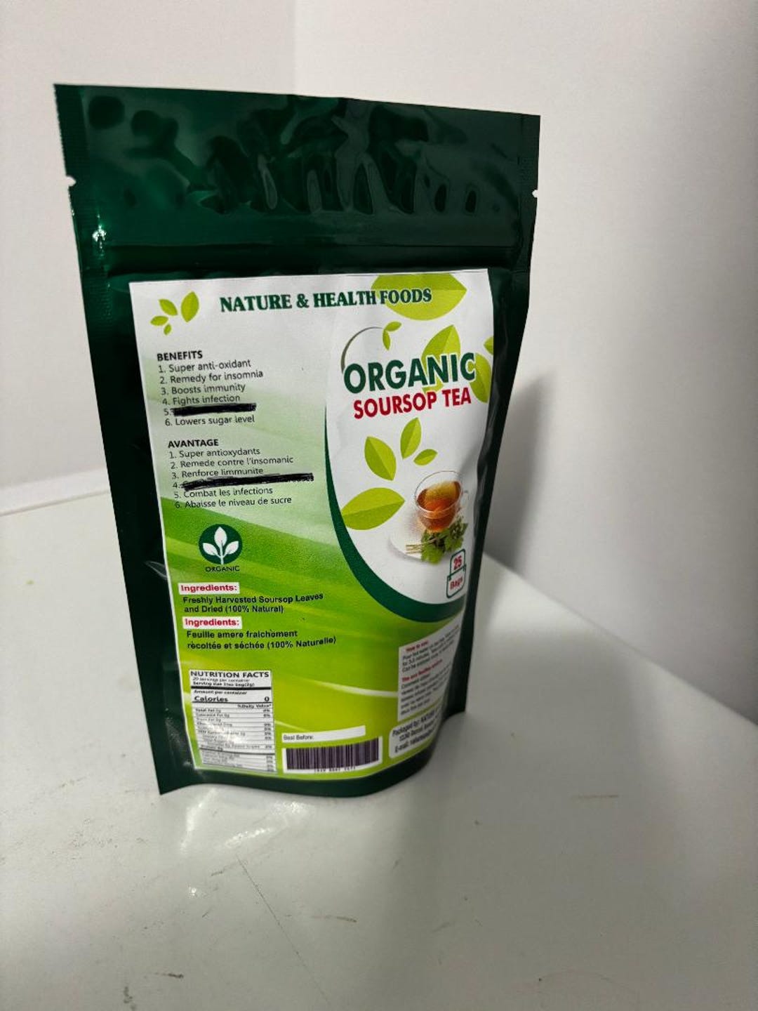 Organic Soursop Tea (organic) - Etsy