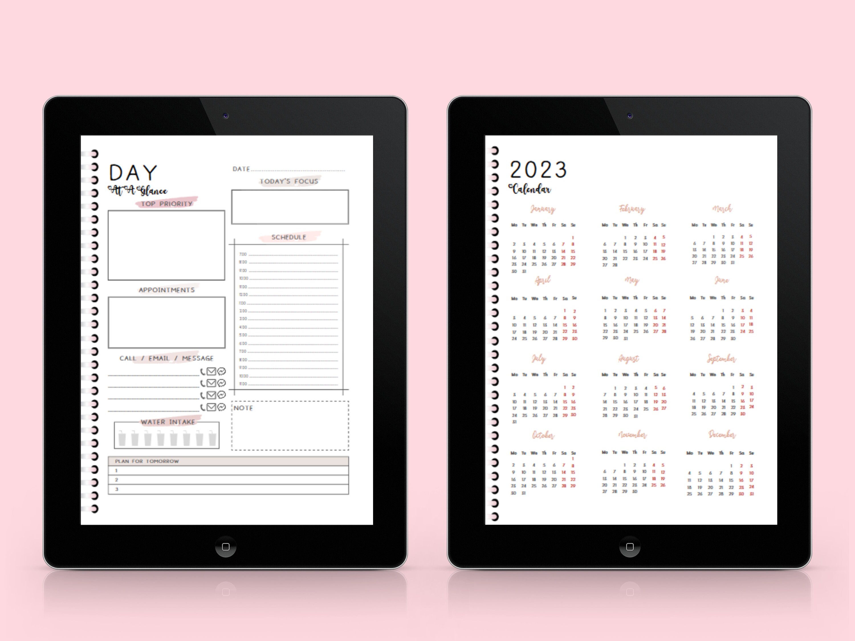 2023-2024 Digital Planner, Goodnotes Planner, iPad Planner, Daily ...