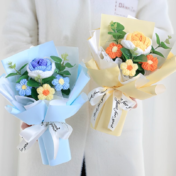 Handmade Flowers Bouquet - Etsy