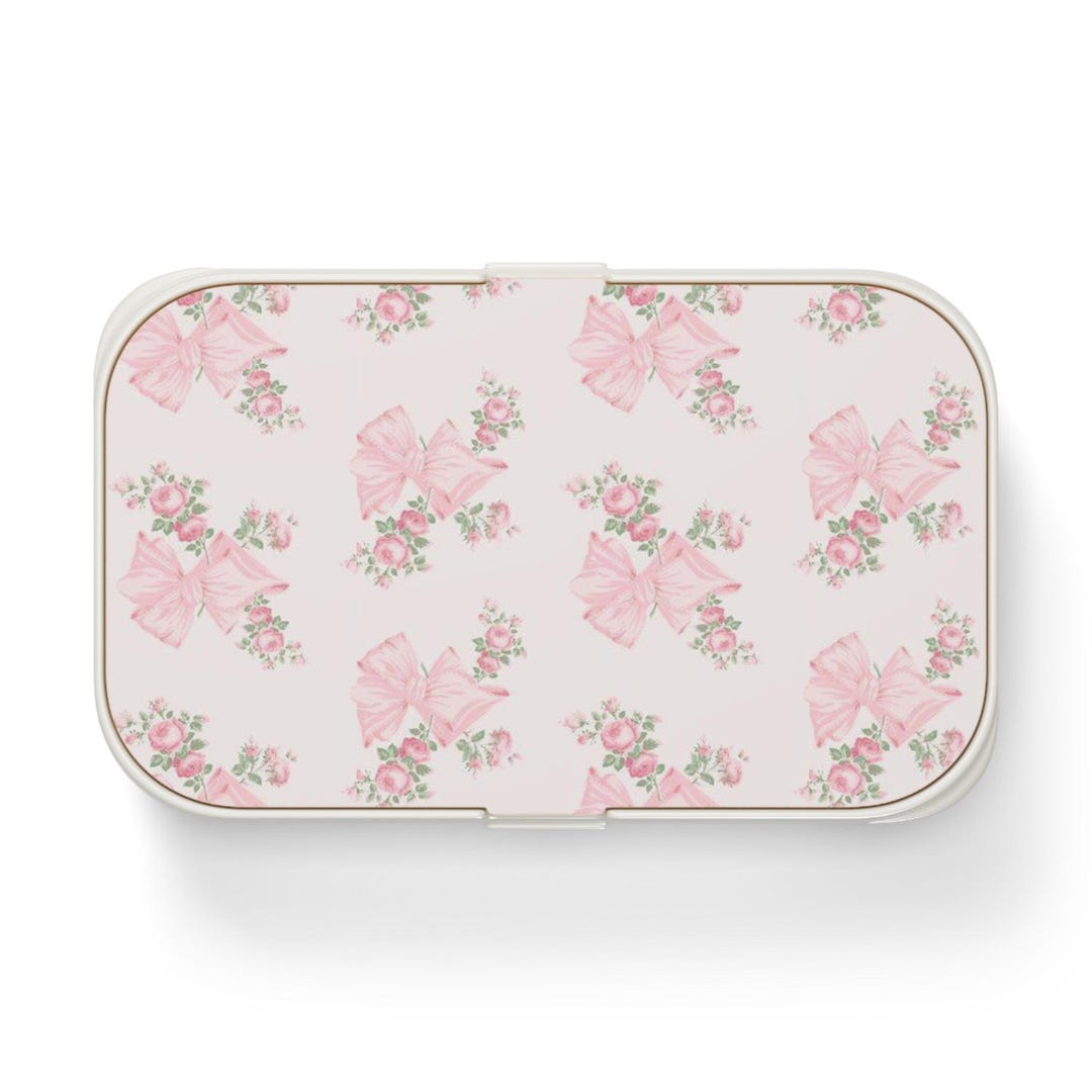Rosa Beaux Pink Bento Lunch Box - Etsy