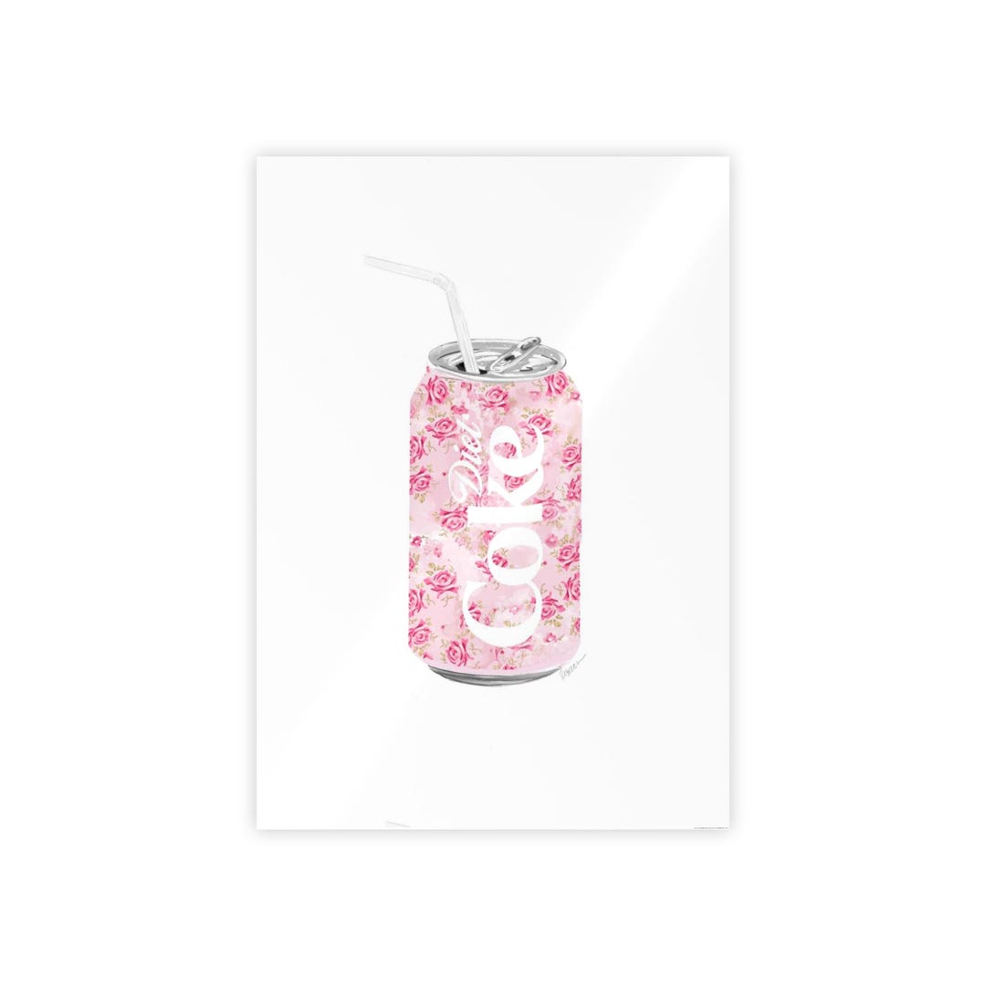 Rose Diet Coke Gloss Poster - Etsy