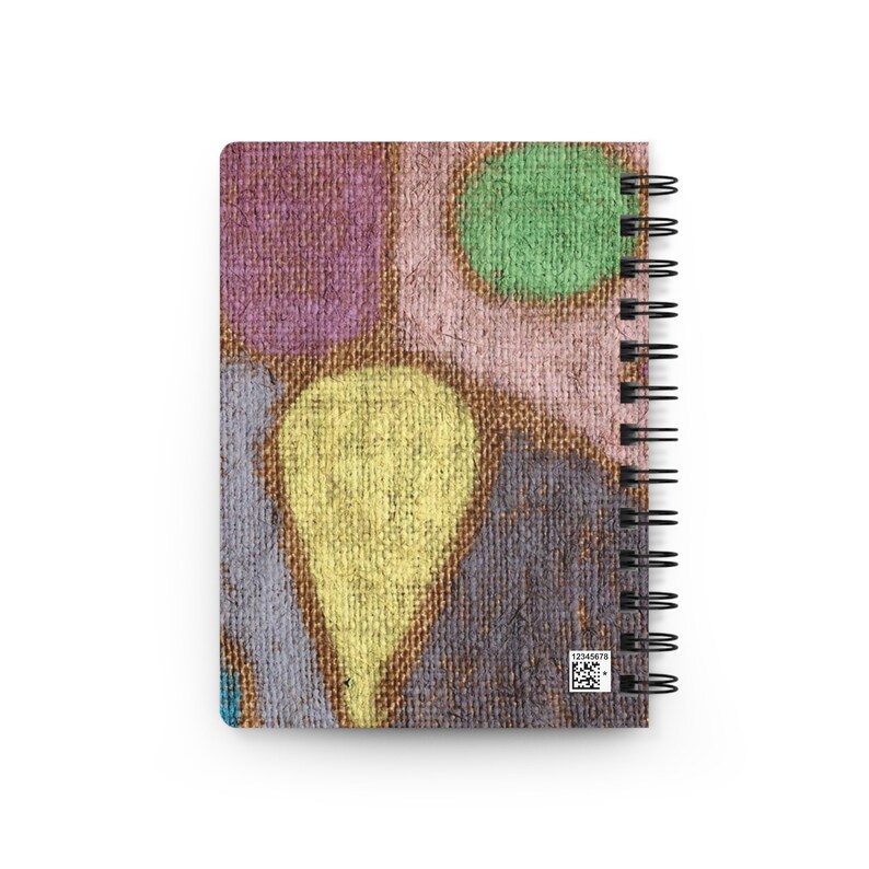Mild Fruit Paul Klee Purple Mauve Vintage Abstract Art Glossy Laminated ...