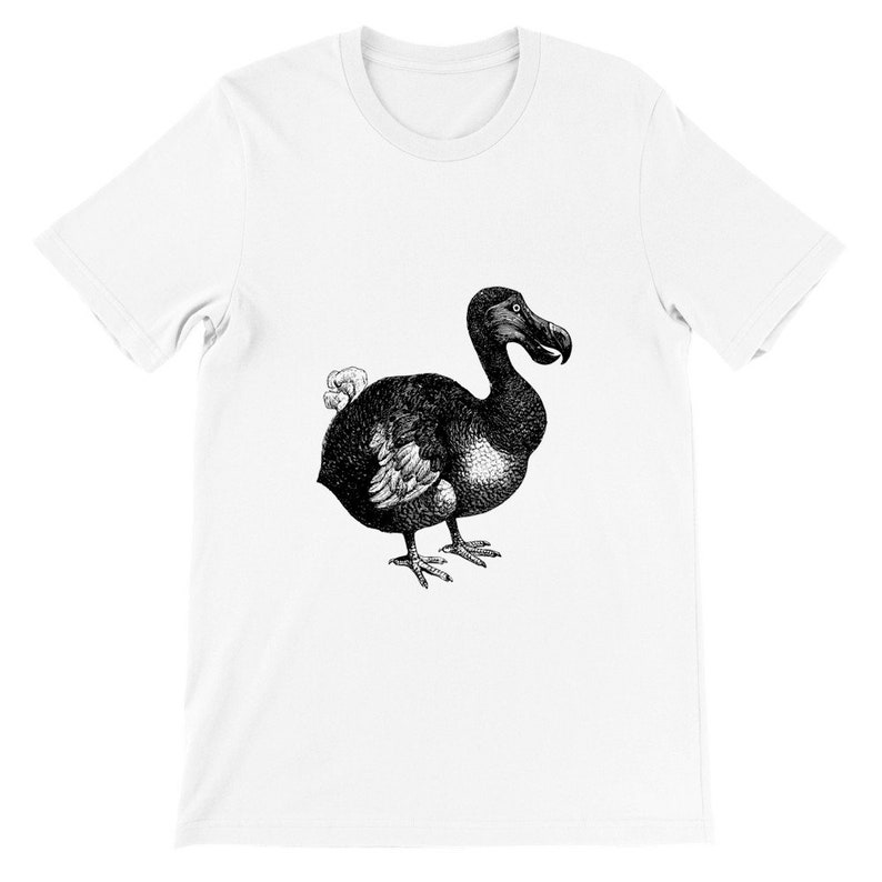 Dodo Bird Extinct Animal Vintage Art Black Illustration - Etsy