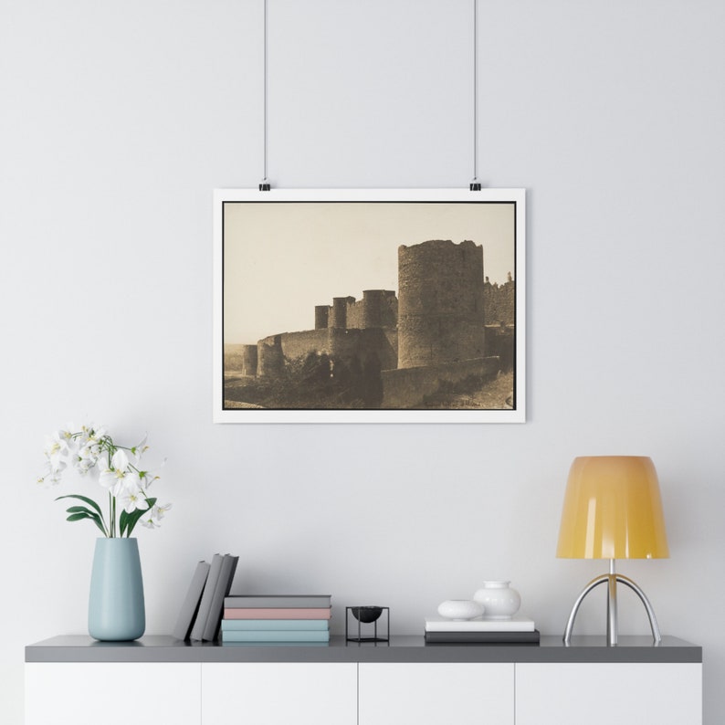 Carcassonne France Castle Ramparts Vintage Photograph Reproduction ...