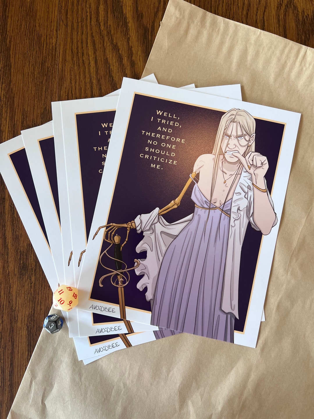 The Locked Tomb Ianthe Print - Etsy