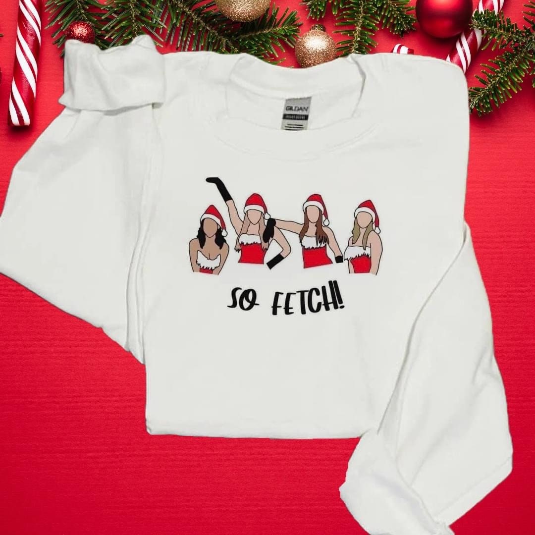 Christmas Crewneck so Fetch - Etsy