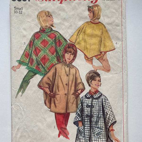 Poncho Pattern - Etsy Canada