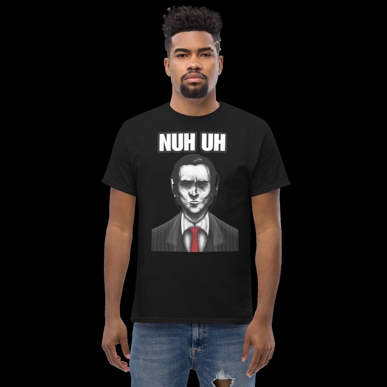 NUH UH Patrick Bateman Sigma Male T-shirt - Etsy