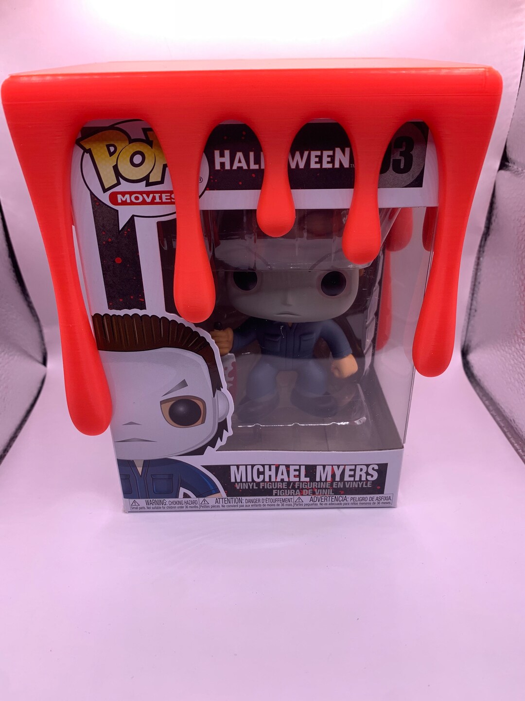 Dripping Blood Box Add-on for Collectibles 3.5 X 4.5 X 6.25-inch ...