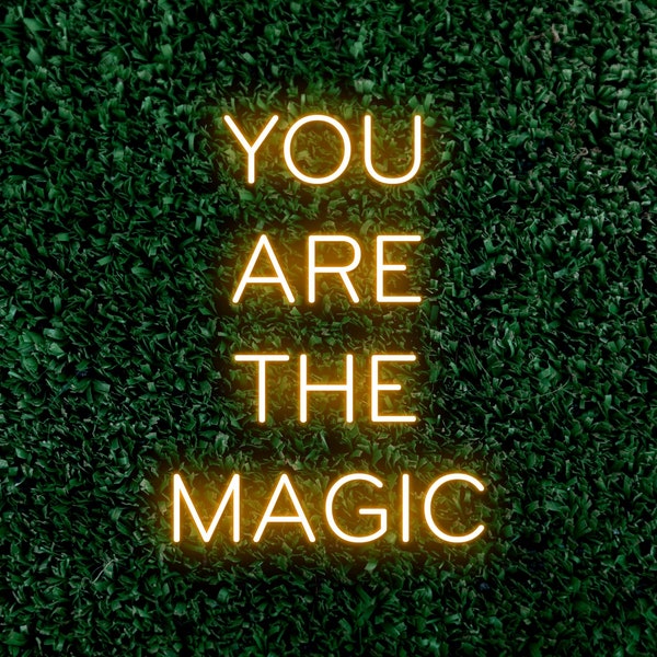 You Are Magic Neon Sign - Etsy
