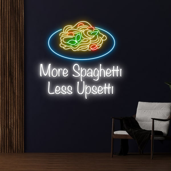 Led Spaghetti Restaurant Signs - Etsy