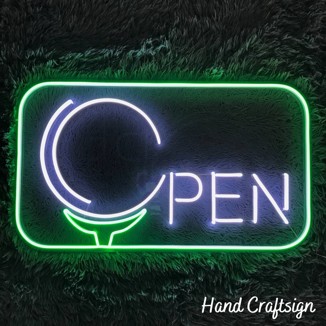 Golf Sport Neon Sign Golf Led Sign Christmas Decor Par Tee - Etsy