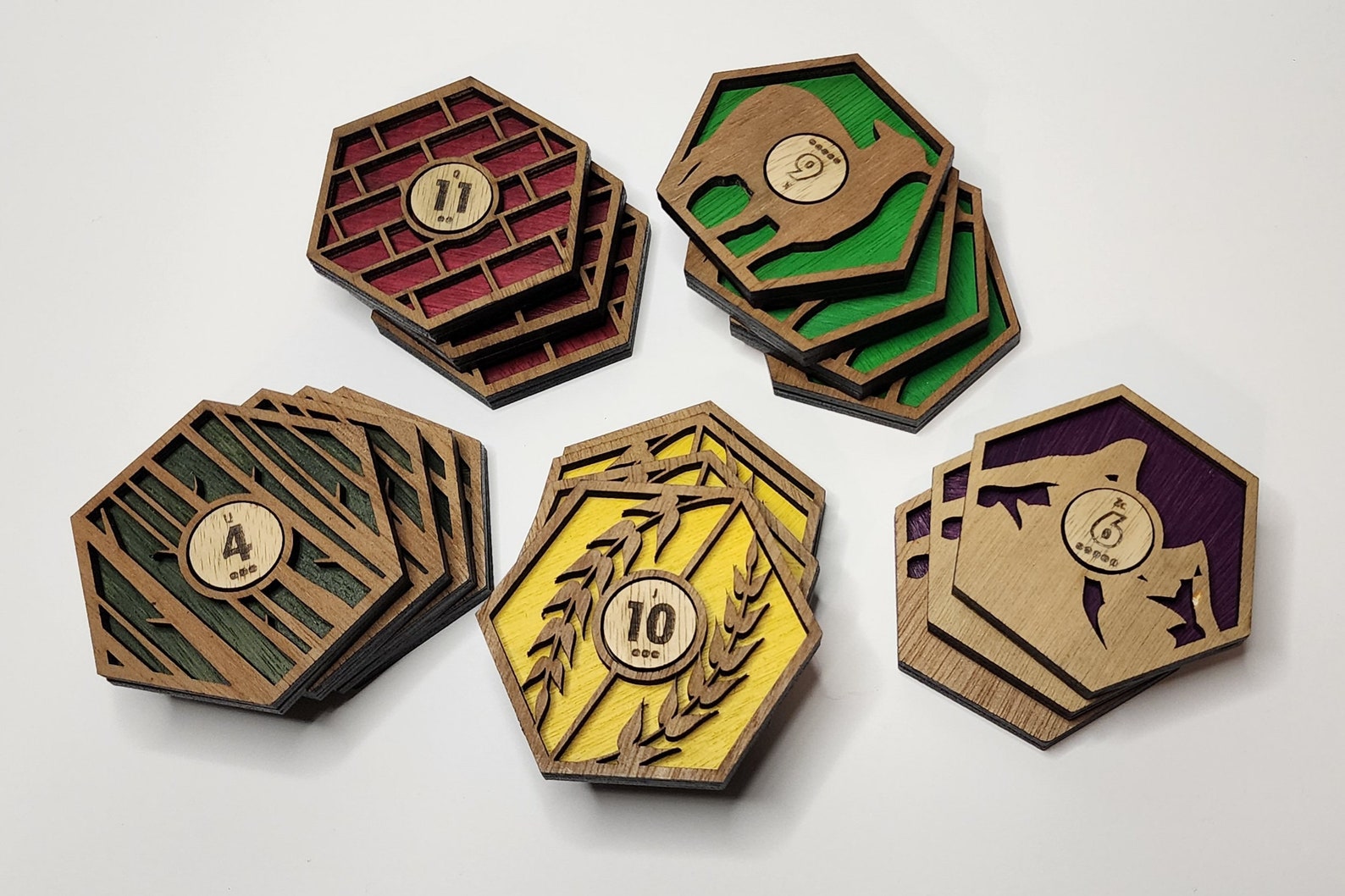 Custom 3D Catan Board Plus 5-6 Player Expansion Personalized 3D Catan ...