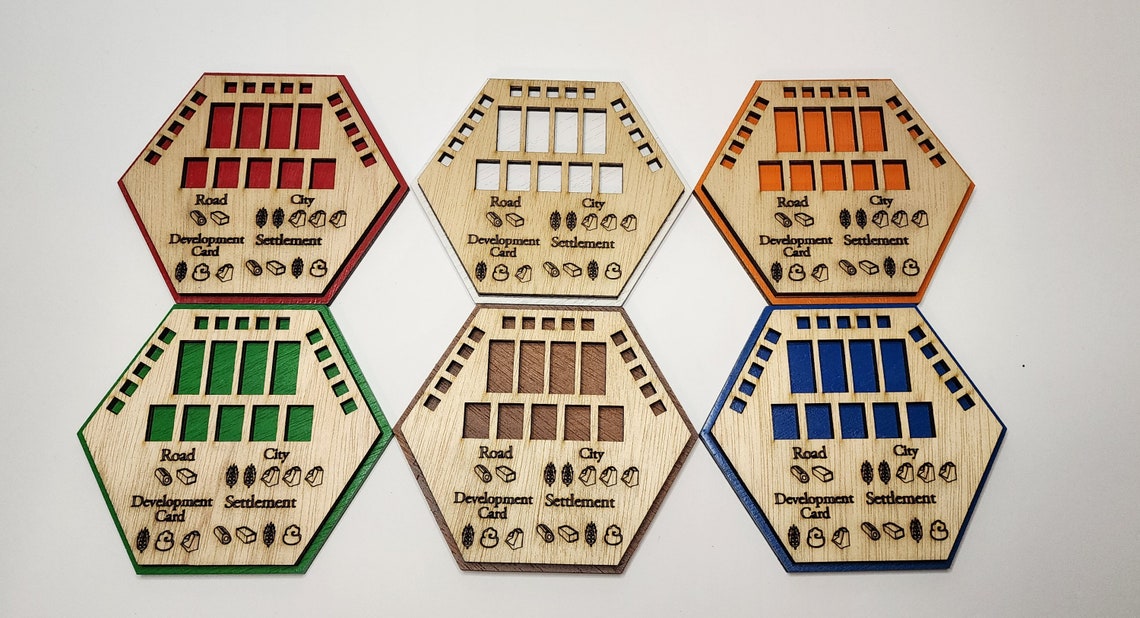 Custom 3D Catan Board Plus 5-6 Player Expansion Personalized 3D Catan ...