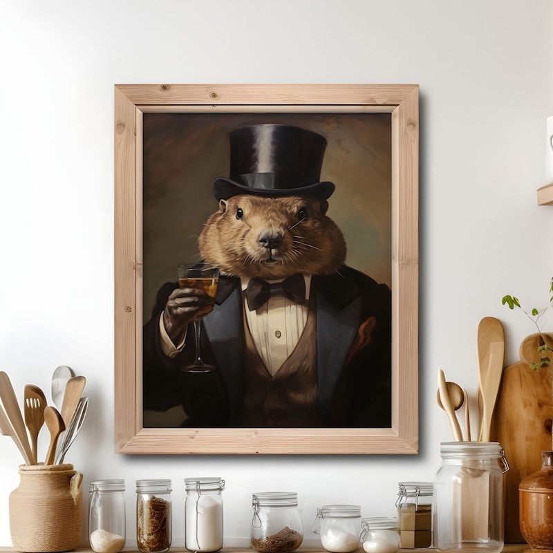 Beaver Art - Etsy