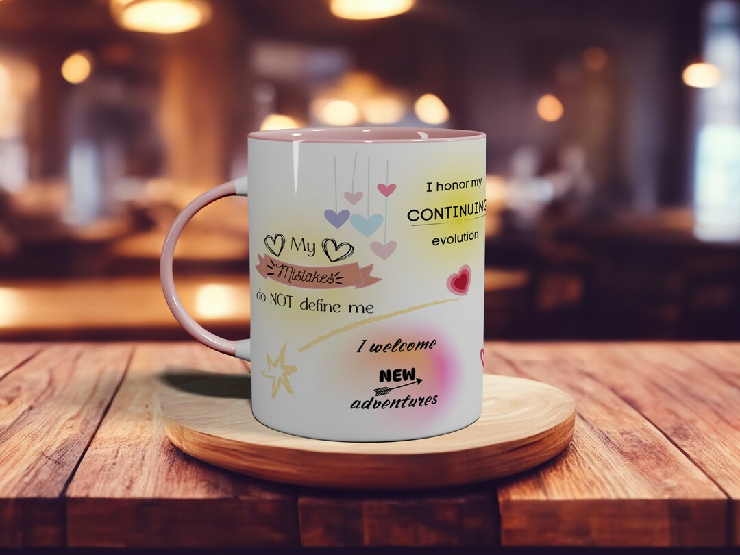 Affirmation Mug 11oz Daily Affirmations Coffee Cup Gift - Etsy