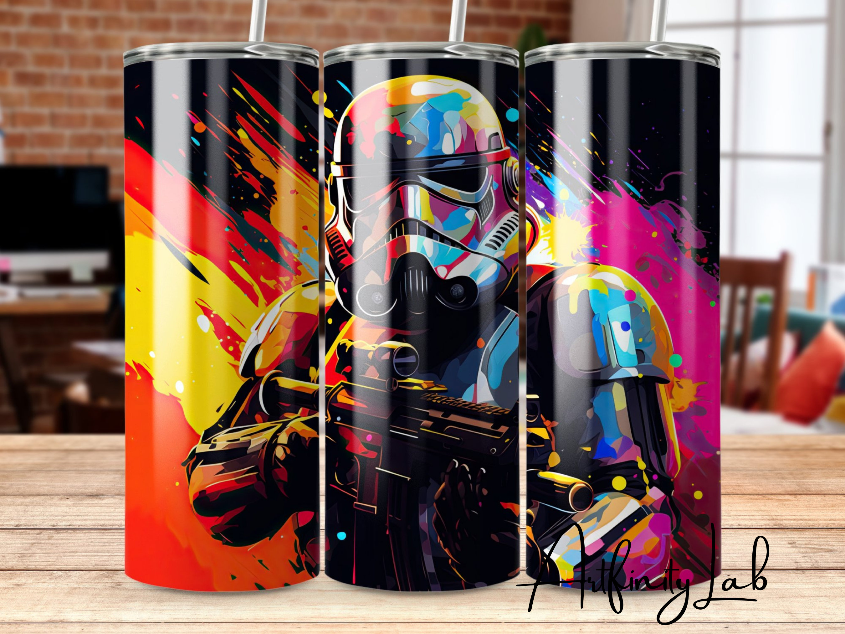 Unique Star Wars Tumbler Wrap 20oz Sublimation Design 100 Stormtrooper ...