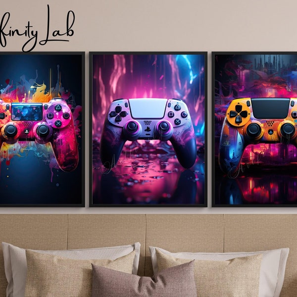 Ps5 Controller Poster - Etsy