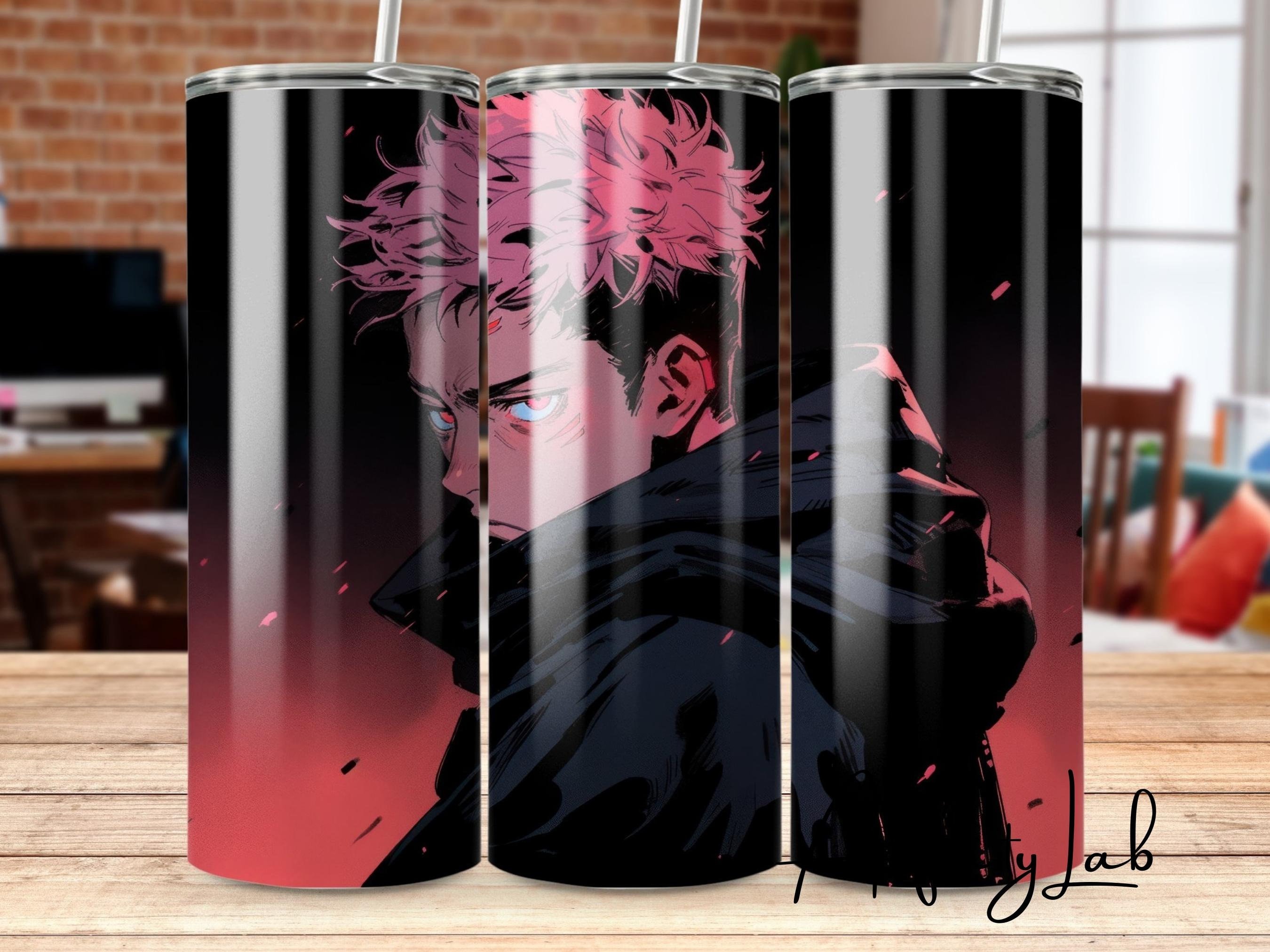 Anime Tumbler Wrap 20oz Tumbler Sublimation Design Jujutsu Kaisen ...