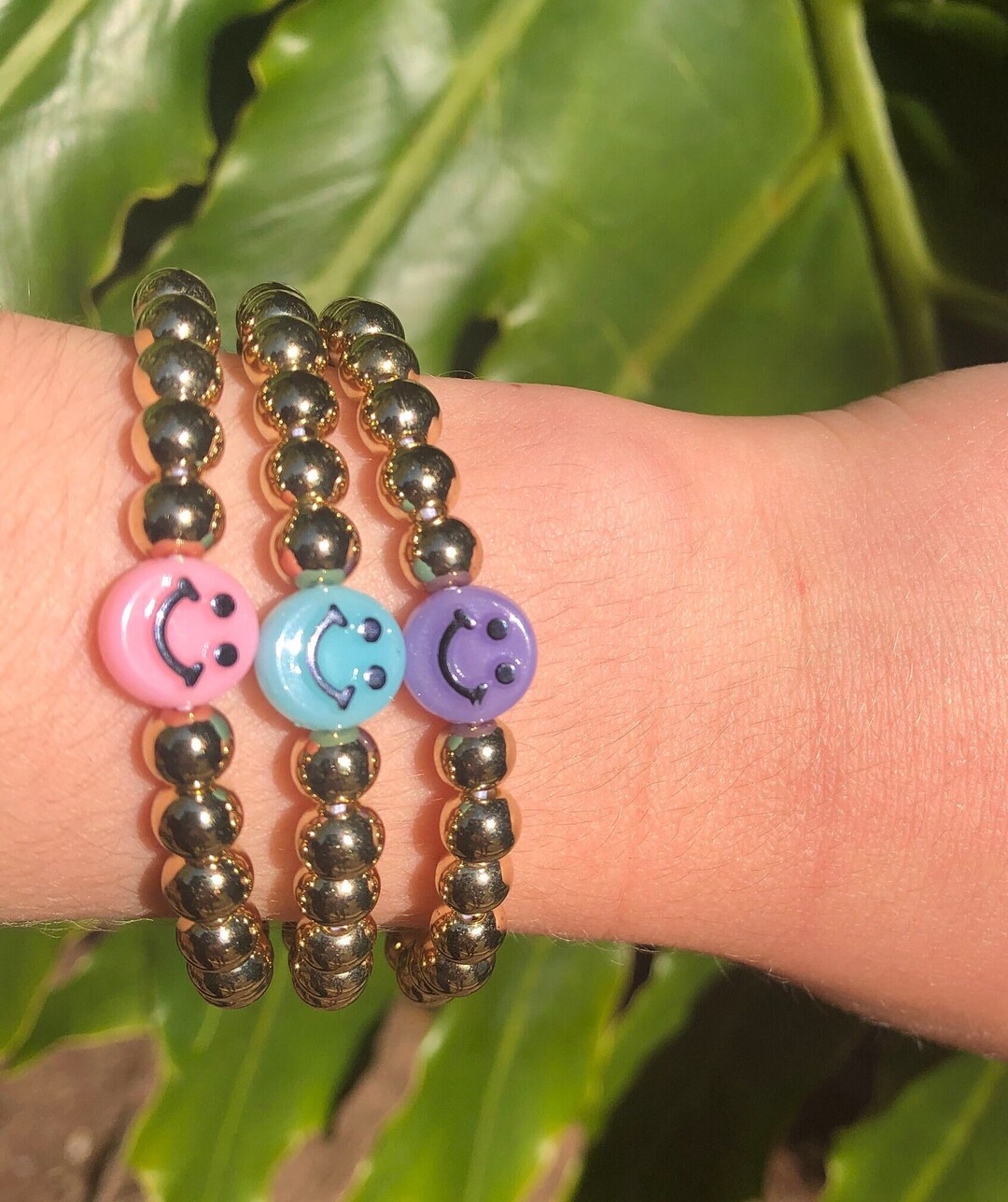 Cute Smiley Face Friendship Bracelets - Etsy