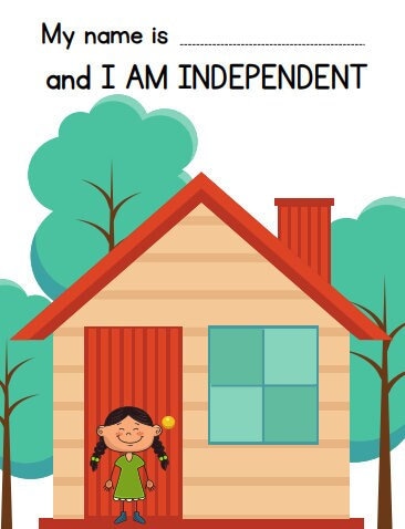 Self-care Printable Children Book/workbook girl - Etsy