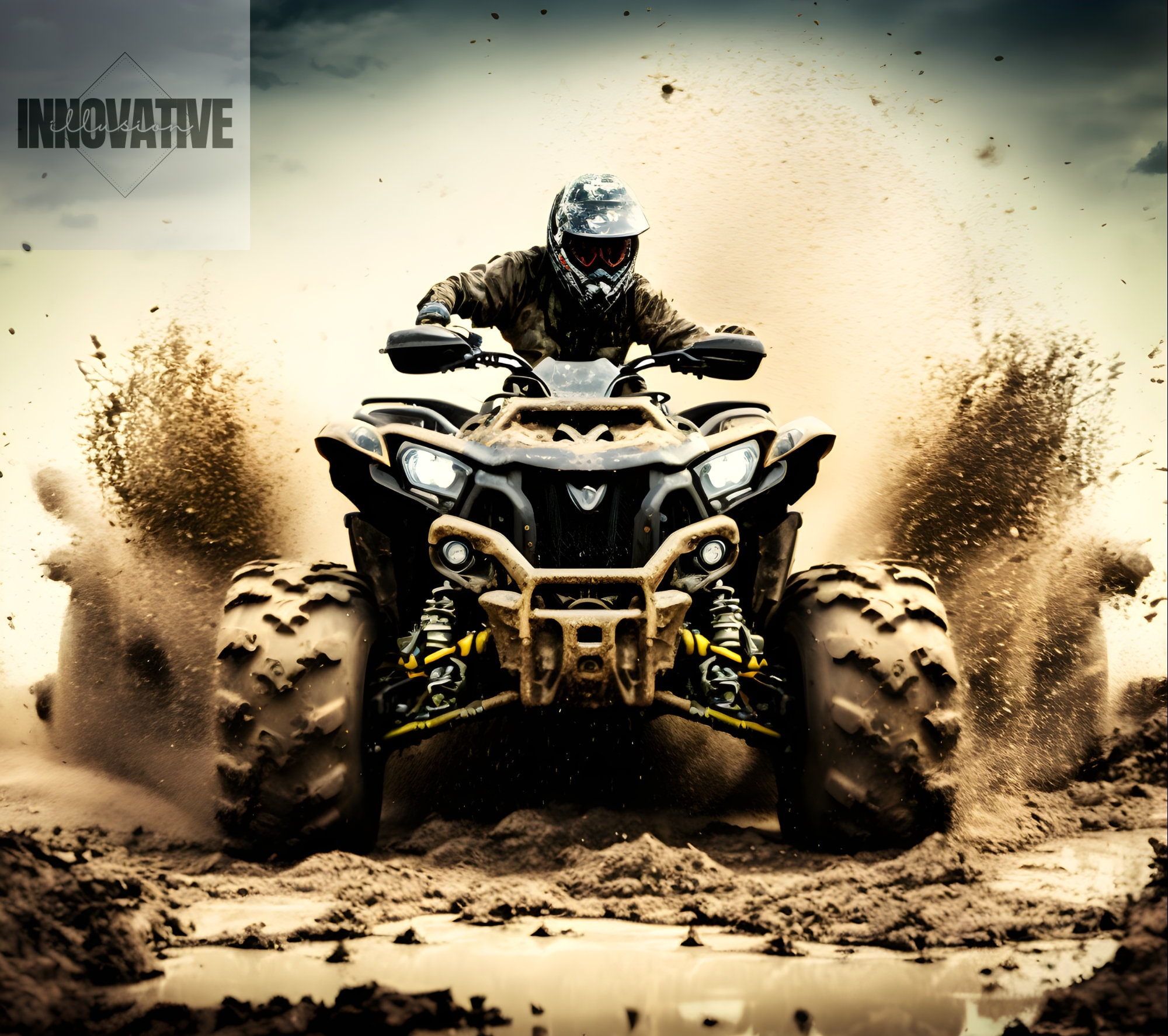 4-wheeler Tumbler Wrap PNG 20oz Skinny Straight and Tapered Tumbler ...