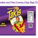 Custom Taki's Chip Bag - Etsy