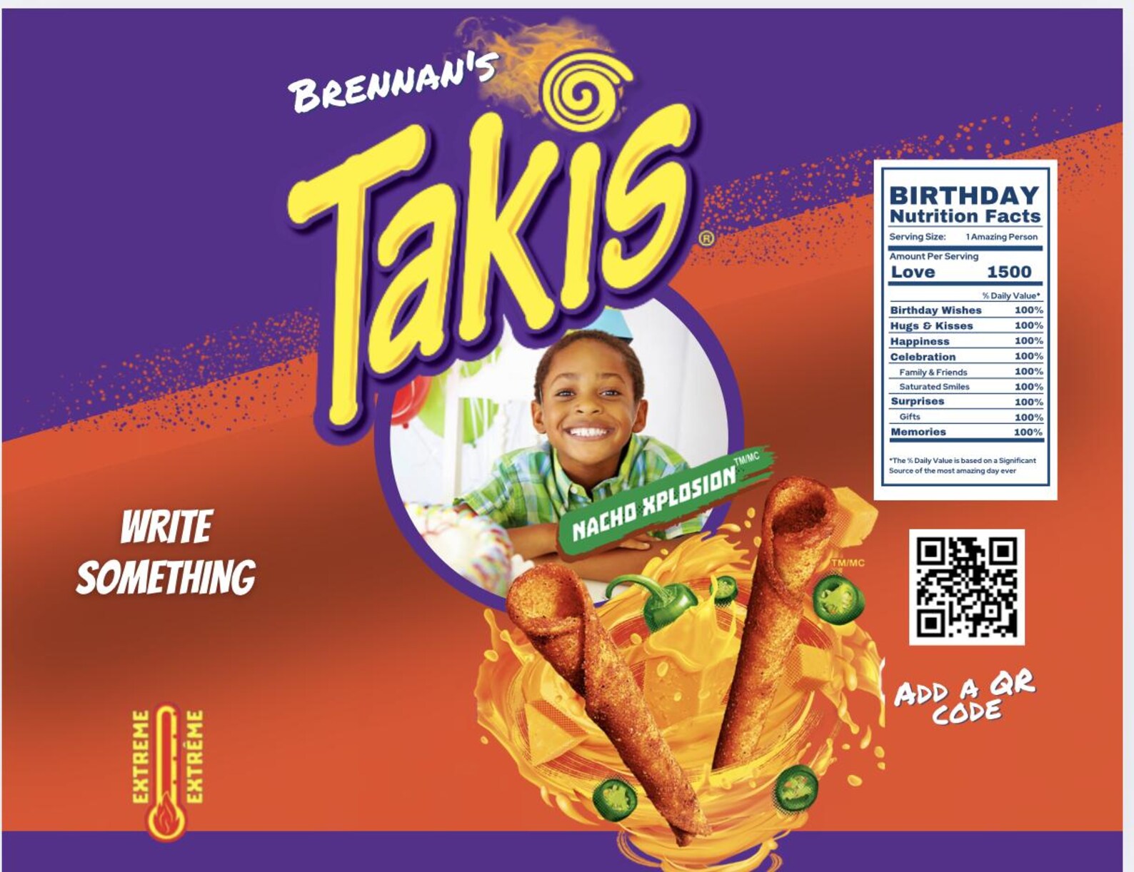 Custom Taki's Chip Bag - Etsy