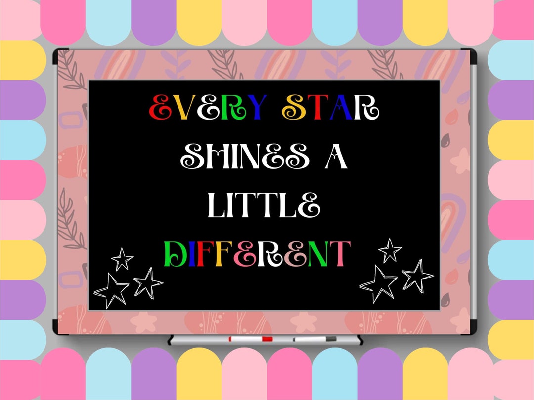 CLASSROOM POSTER Classroom Decor Digital Bulletin Board - Etsy
