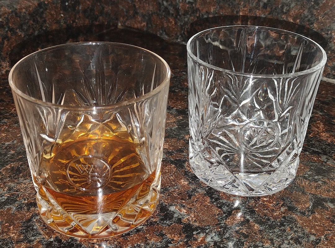 Woodford Reserve Glencairn Crystal Rocks Glass - Etsy