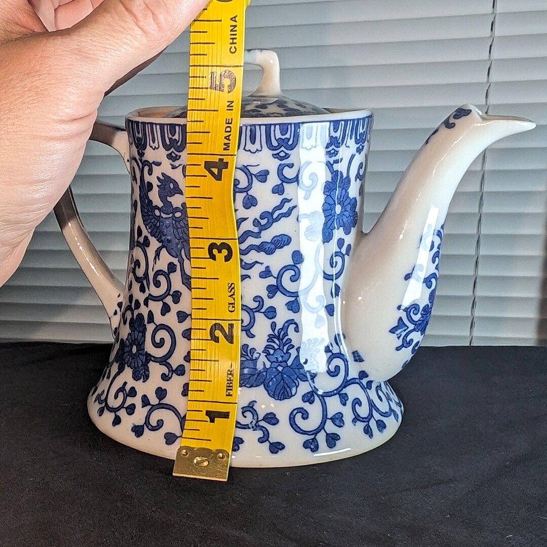 Vintage Noritake Morimura Blue and White Small Tea Pot Vintage to ...