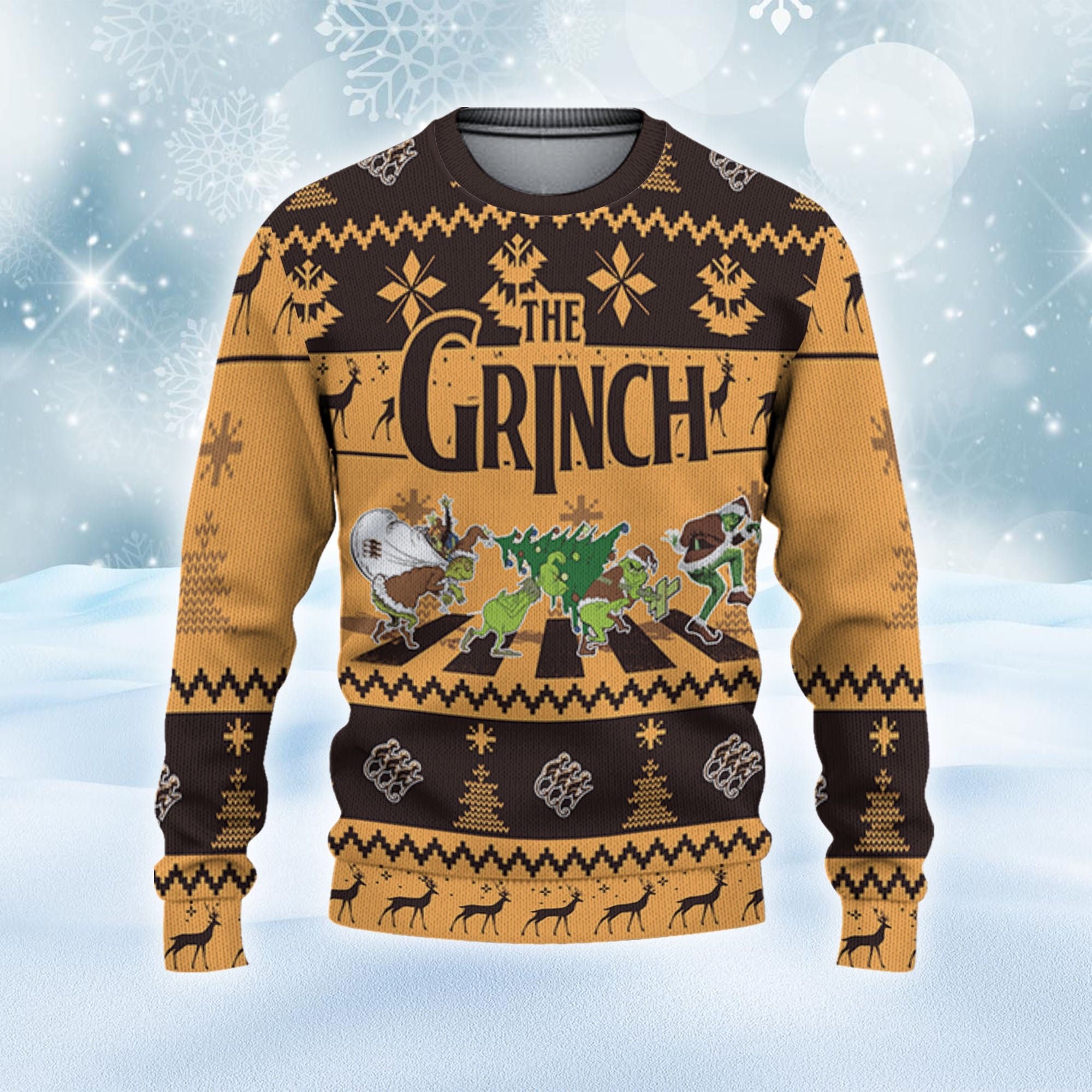Monkey Shoulder Whiskey The Grin Christmas Ugly Sweater sold by Fredi ...