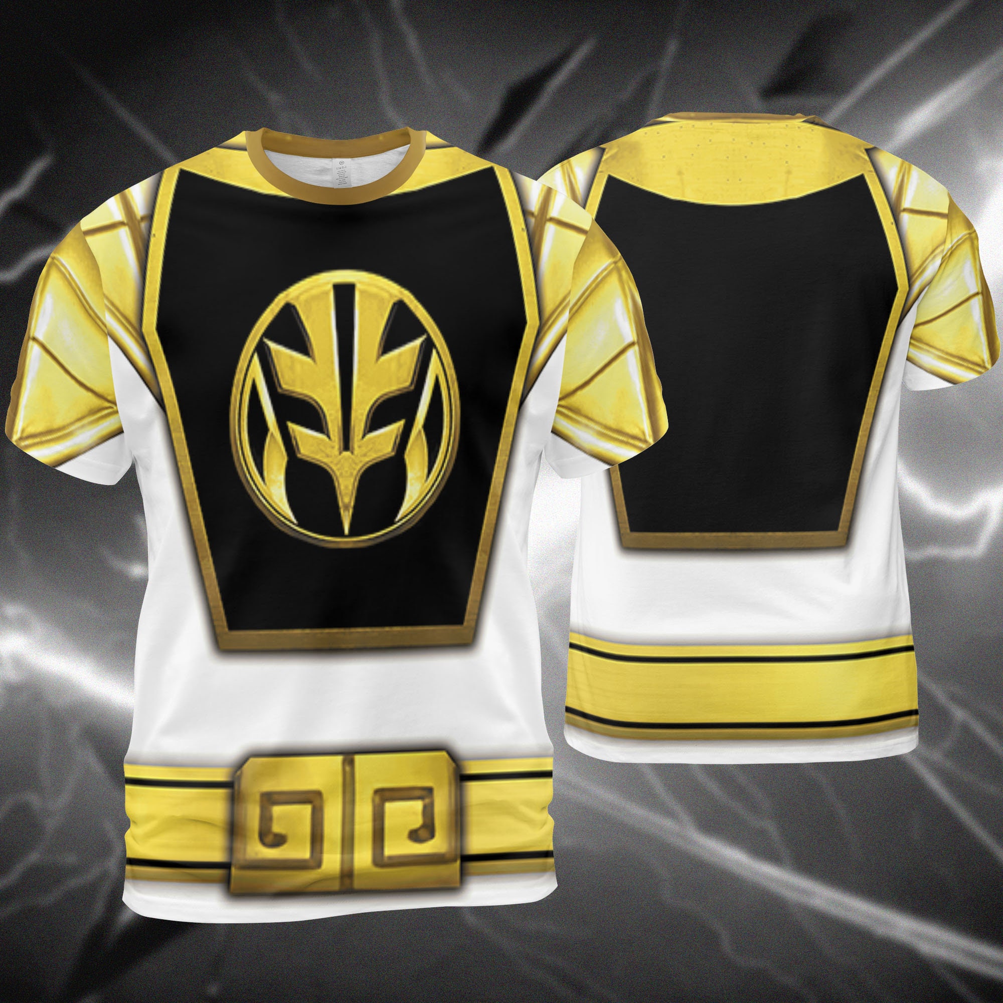 Costume White Ranger Hoodie, Cosplay White MIGHTY MORPHIN Power Ranger ...