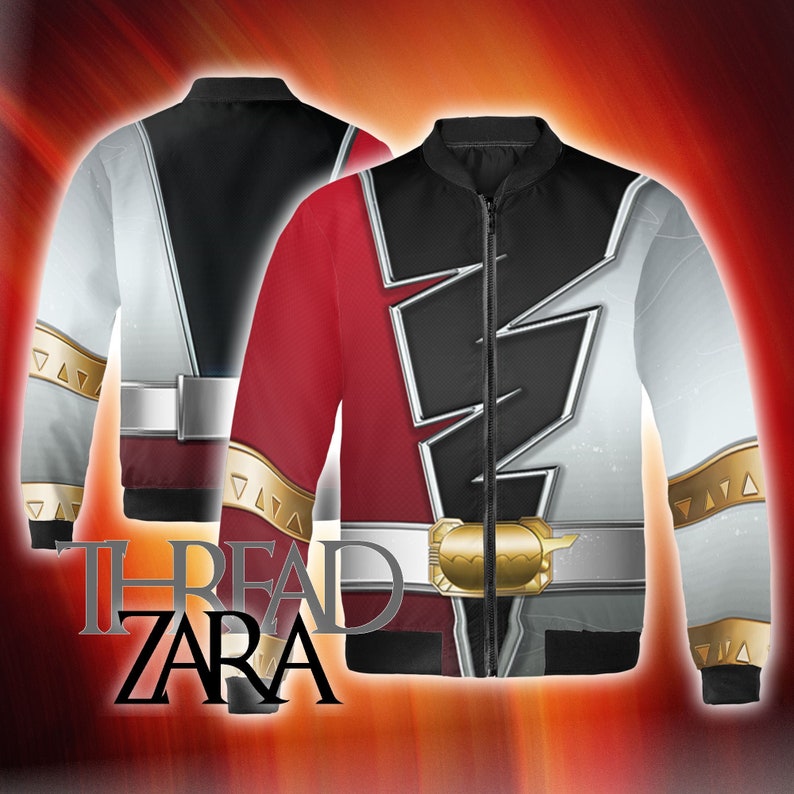 Costume Dino Fury Ranger Red Cosplay Hoodie Power Rangers Red - Etsy UK