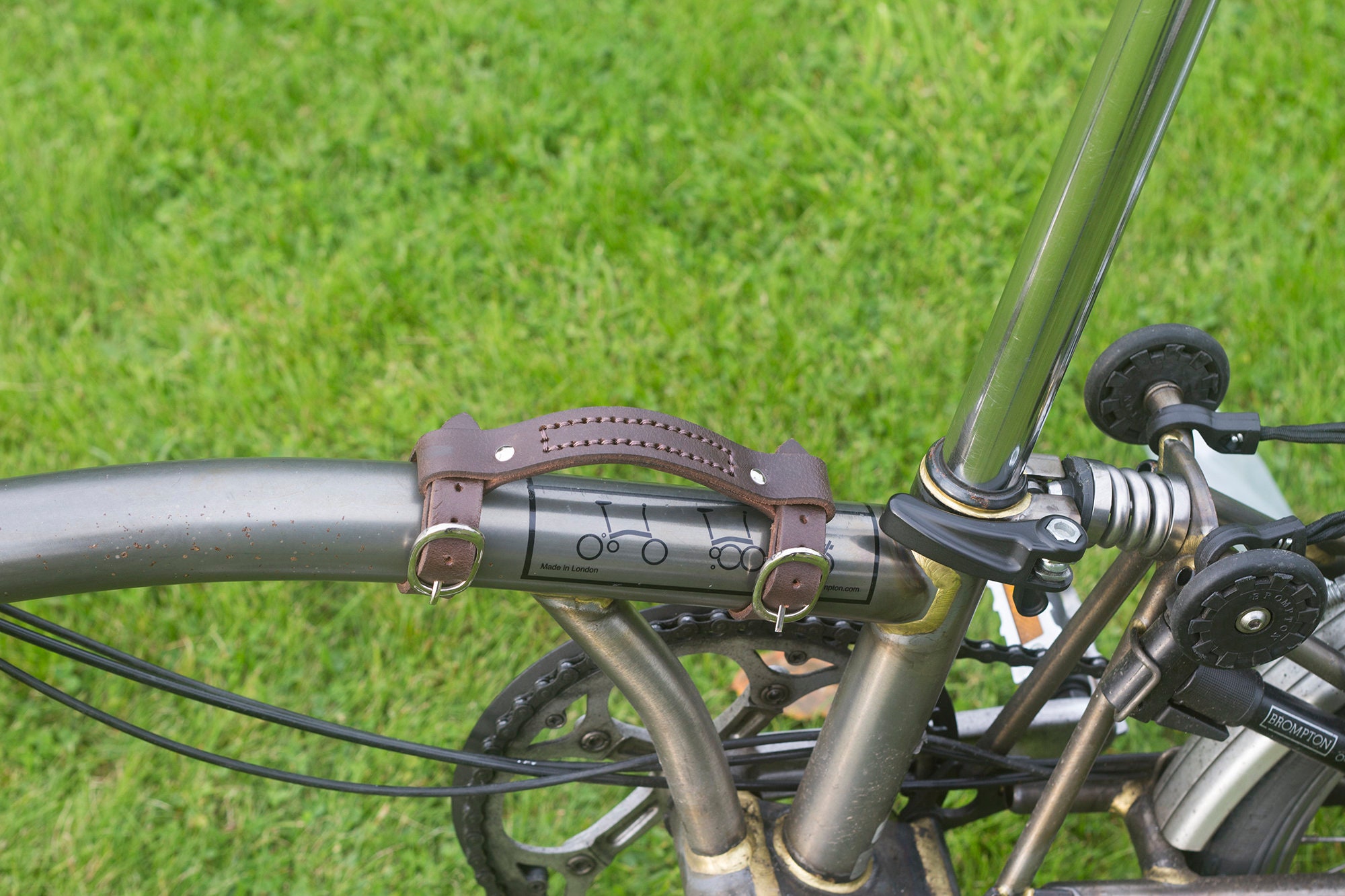 Leather Mini Carry Handle for BROMPTON Handgrip Bike Bicycle - Etsy