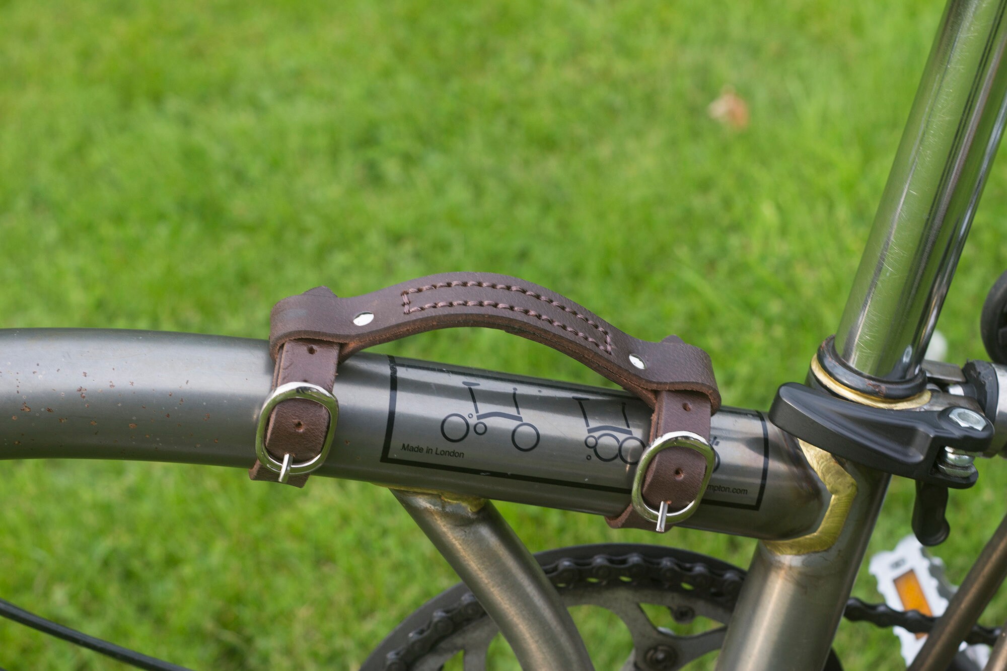Leather Mini Carry Handle for BROMPTON Handgrip Bike Bicycle - Etsy