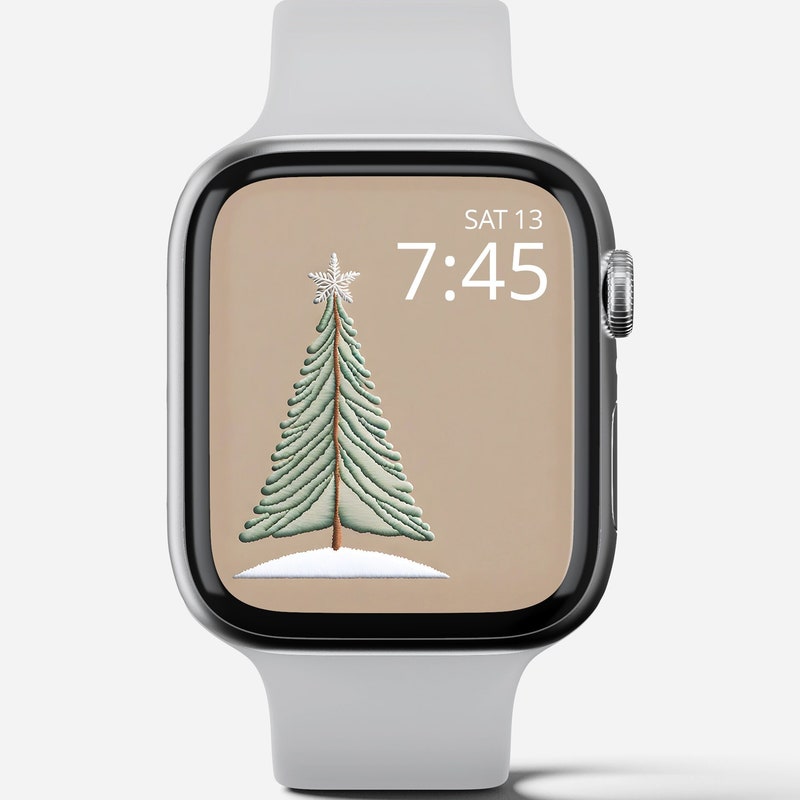 Christmas Tree With Face Etsy