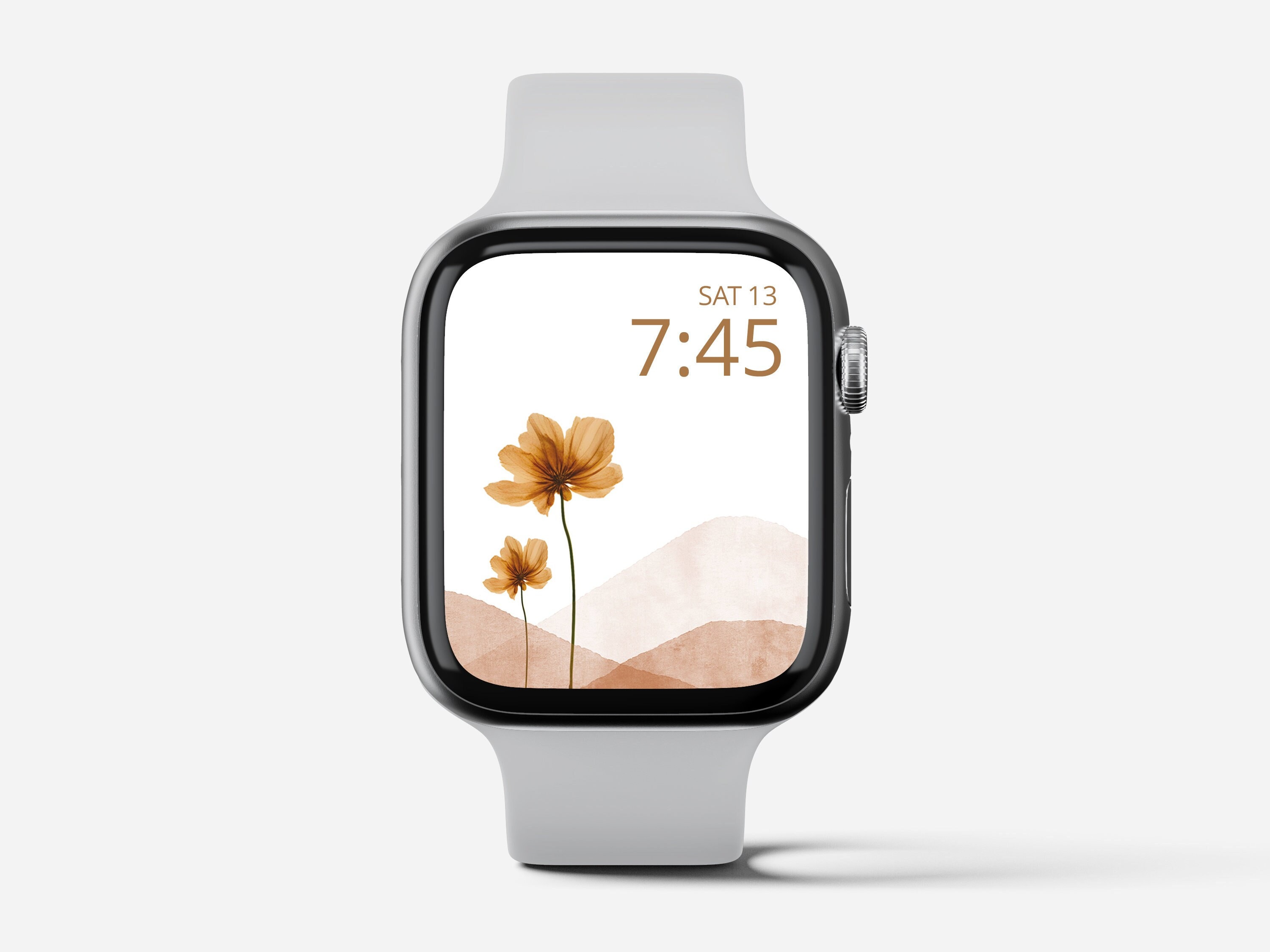 Aesthetic Watch Face, Dried Flower Watch Face, Dried Pressed Flower ...