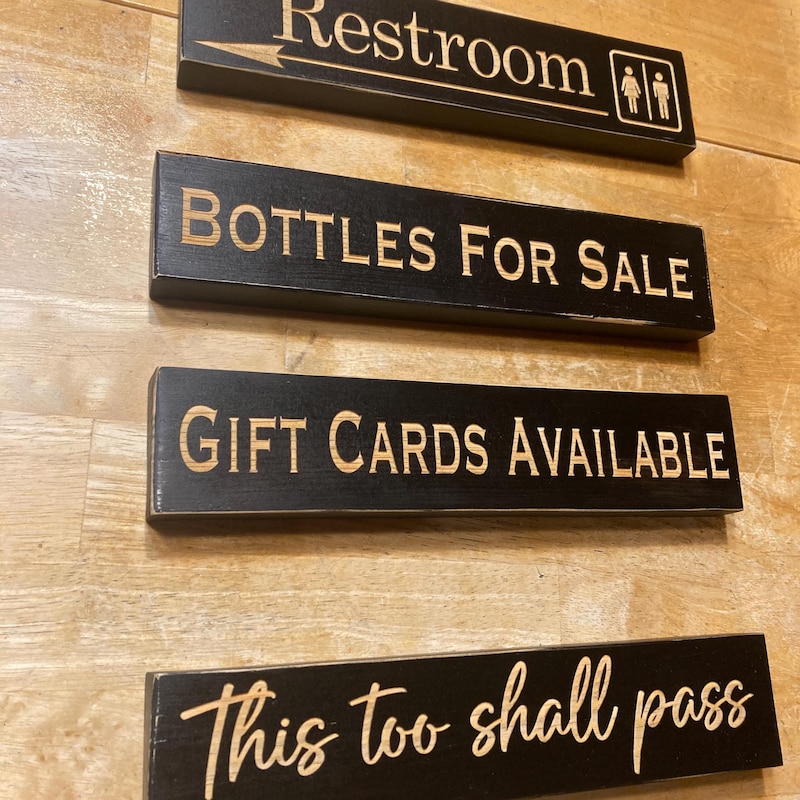 Block Signs - Etsy