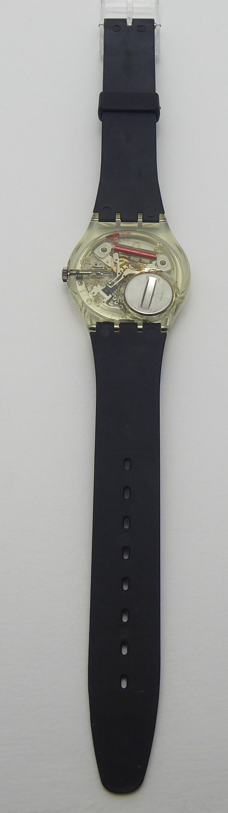 Swatch Quartz GK 702 Open Windows Von 1991 Armbanduhr Ø 34 Mm OVP O4707 ...