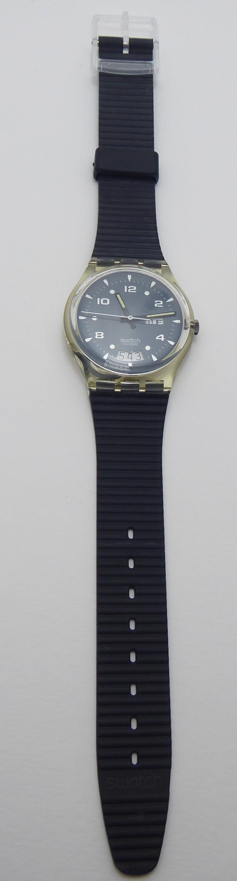 Swatch Quartz GK 702 Open Windows Von 1991 Armbanduhr Ø 34 Mm OVP O4707 ...