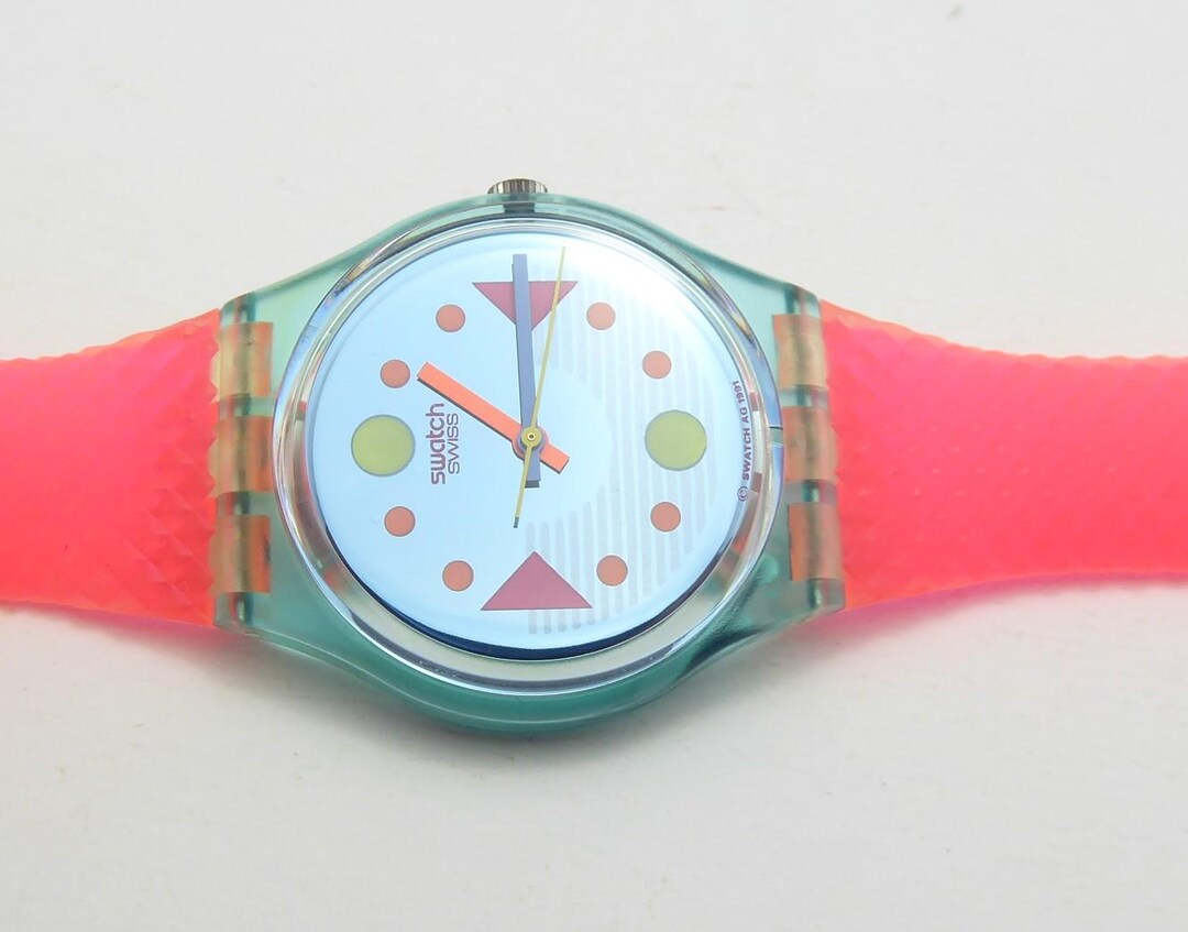 Swatch Quartz GL 102 Tour Von 1991 Armbanduhr Ø 34 Mm OVP (O4800) - Etsy