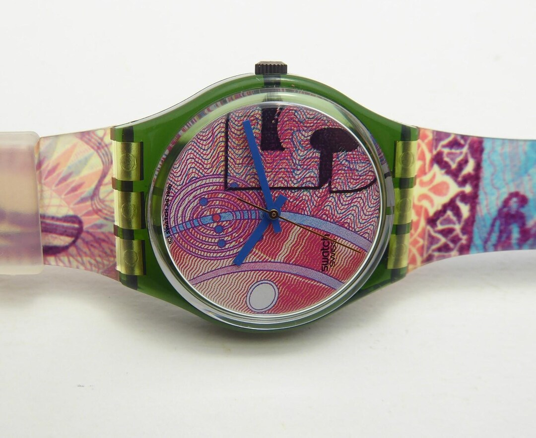 Swatch Quartz GG 110 Franco Von 1990 Armbanduhr Ø 34 Mm OVP O4804 - Etsy