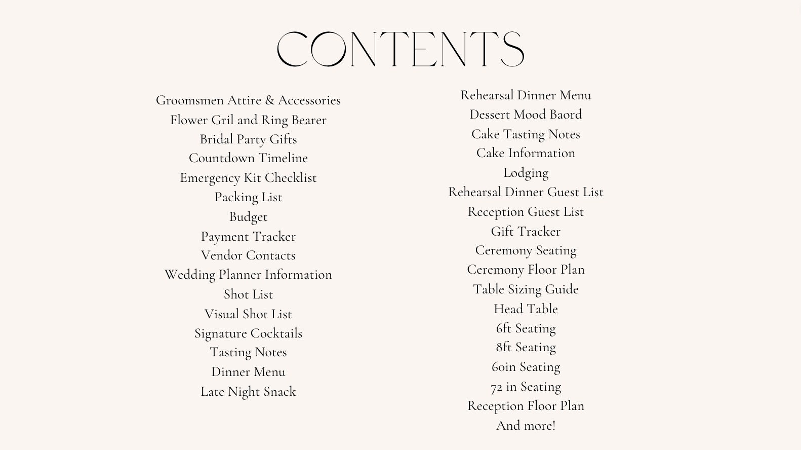 Jumbo Wedding Planning Package | Wedding, Honeymoon, and Bachelorette ...