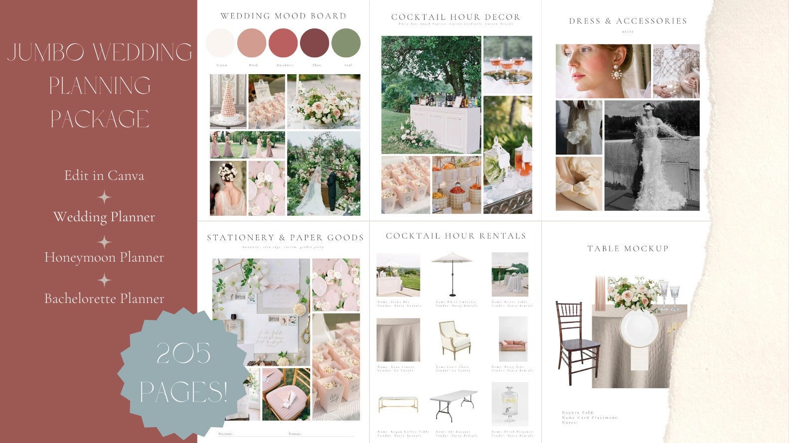 Jumbo Wedding Planning Package | Wedding, Honeymoon, and Bachelorette ...