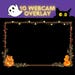 Webcam Overlay Halloween Cottage Core Cute Ghost Pumpkin Fall Season ...