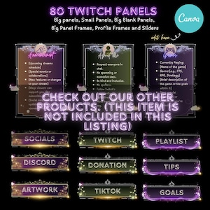 Stream Schedule Vtuber Asset Weekly Twitch Layout Live Stream Planner ...